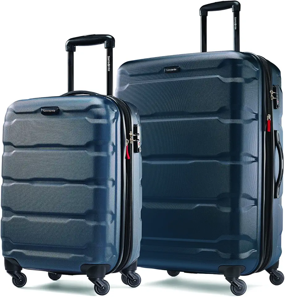 Samsonite Omni PC Hardside Spinner Set (20"/24"), Teal - Arizona Outlet