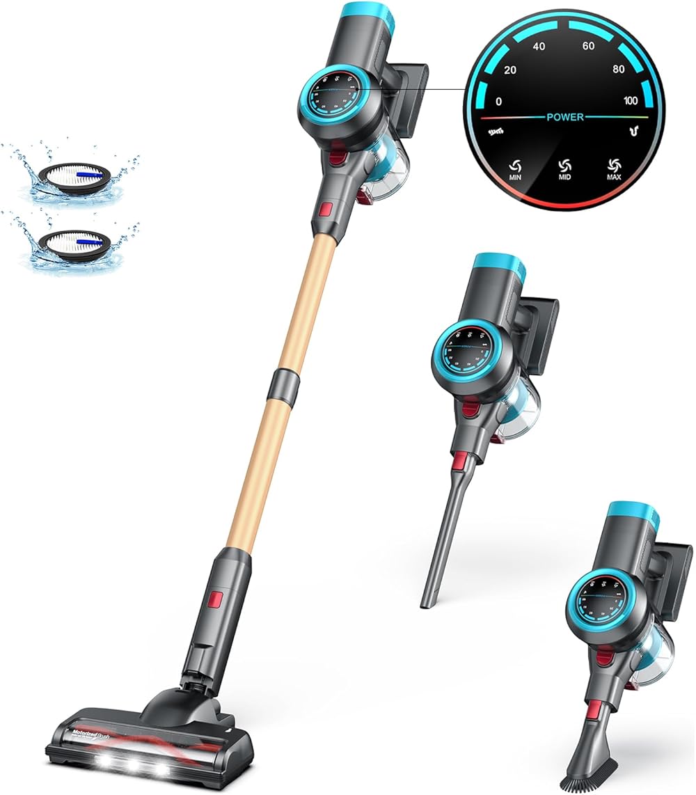 Cordless Vacuum Cleaner- V16PRO Gold - Arizona Outlet