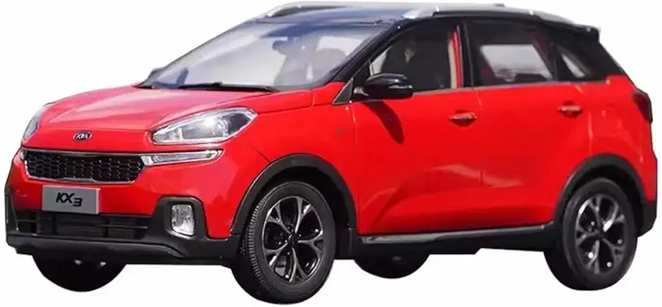 Scale Model Cars 1:18 for Kia KX3 2016 SUV Simulation Alloy Car Model Collector Car Office ...