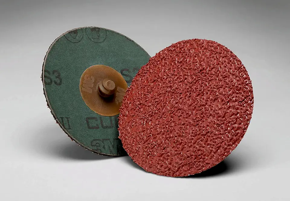 3M Cubitron II 982C Coated Ceramic Fiber Disc - 80 Grit - 7 in Dia 7/8 ...