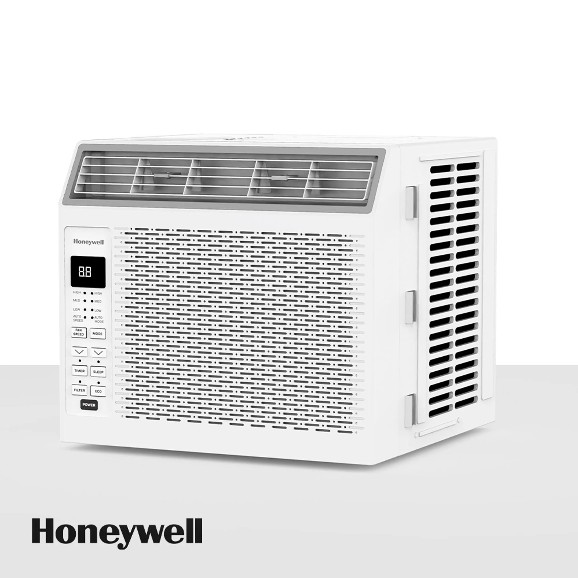 Honeywell 6,000 BTU Digital Window Air Conditioner, Remote, LED Display ...