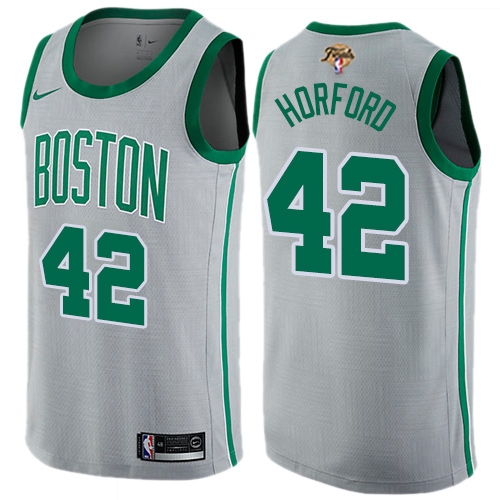 Nike Boston Celtics #42 Al Horford Gray Youth 2022 NBA Finals Swingman ...