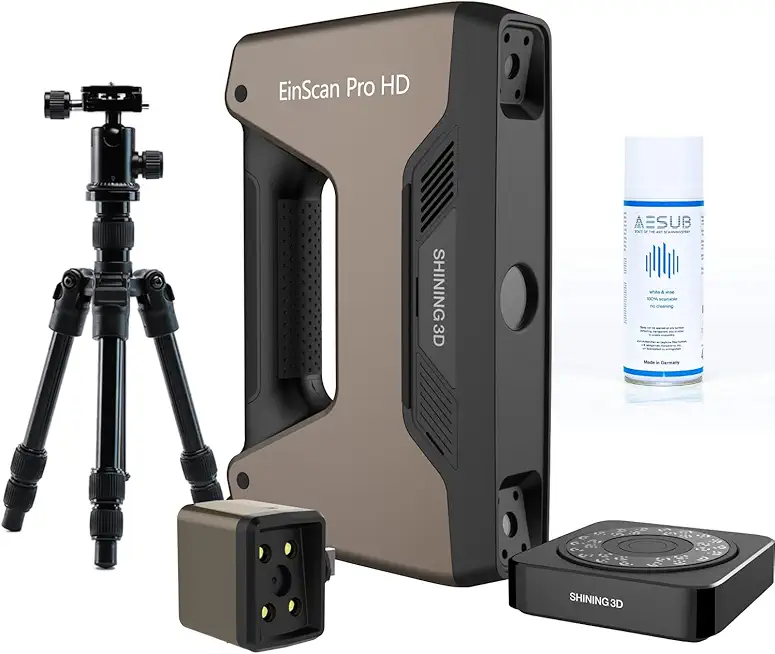 2024 EinScan Pro HD Handheld 3D Scanner with Industrial Pack & Color Pack HD, SolidEdge ...