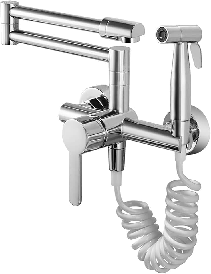 Faucets,Water-Tap Shower Set Foldipot Filler Faucet Brass Kitchen ...