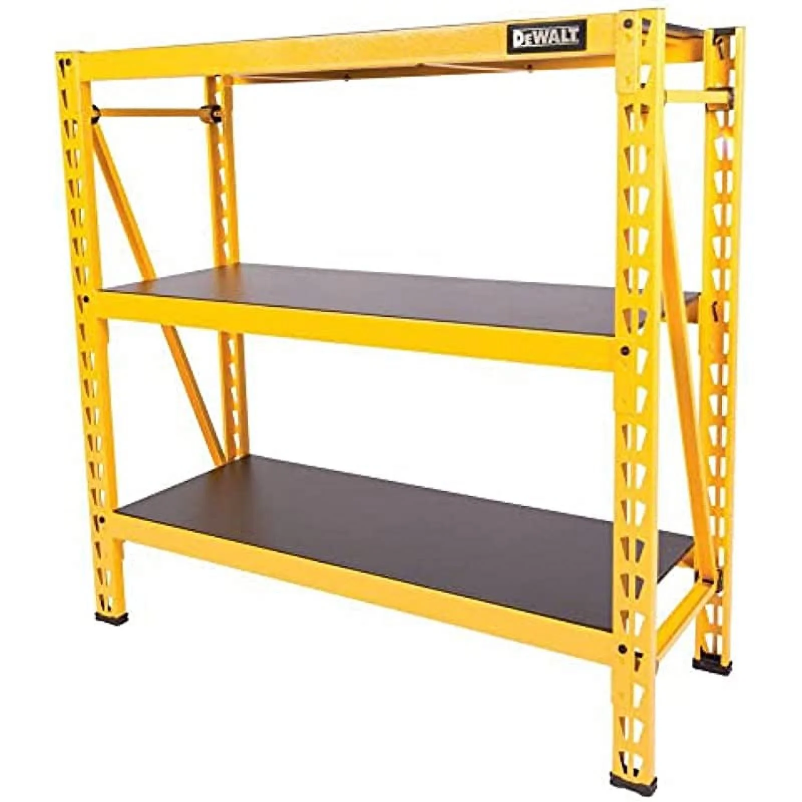 DeWalt 4-Foot Tall, 3-Shelf Industrial Workshop/Garage Storage Rack ...