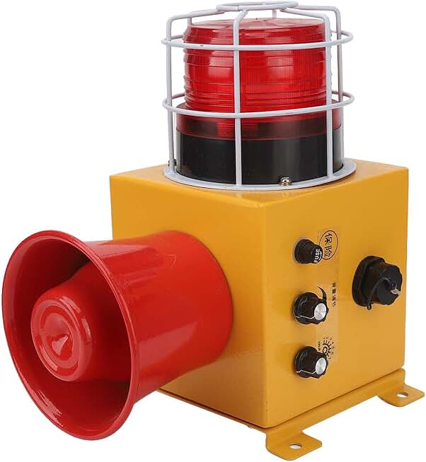 Industrial Siren Alarm Horn Strobe Flashing Alarm Siren Industrial ...