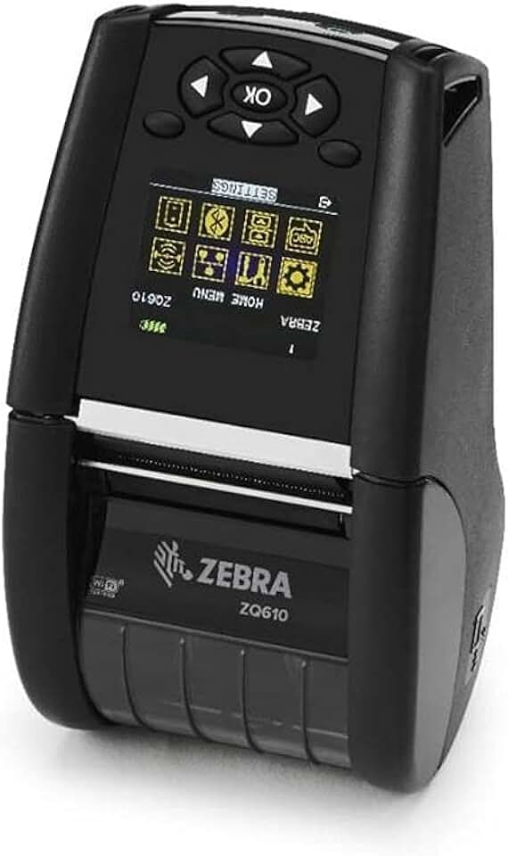 Zebra® ZQ610 Monochrome (Black and White) Direct Thermal Printer ...
