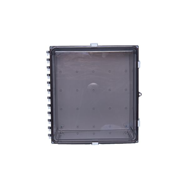 AccelTex ATS-181610P-C-L-CG-BBP Polycarbonate Enclosure, 18x16x10 ...