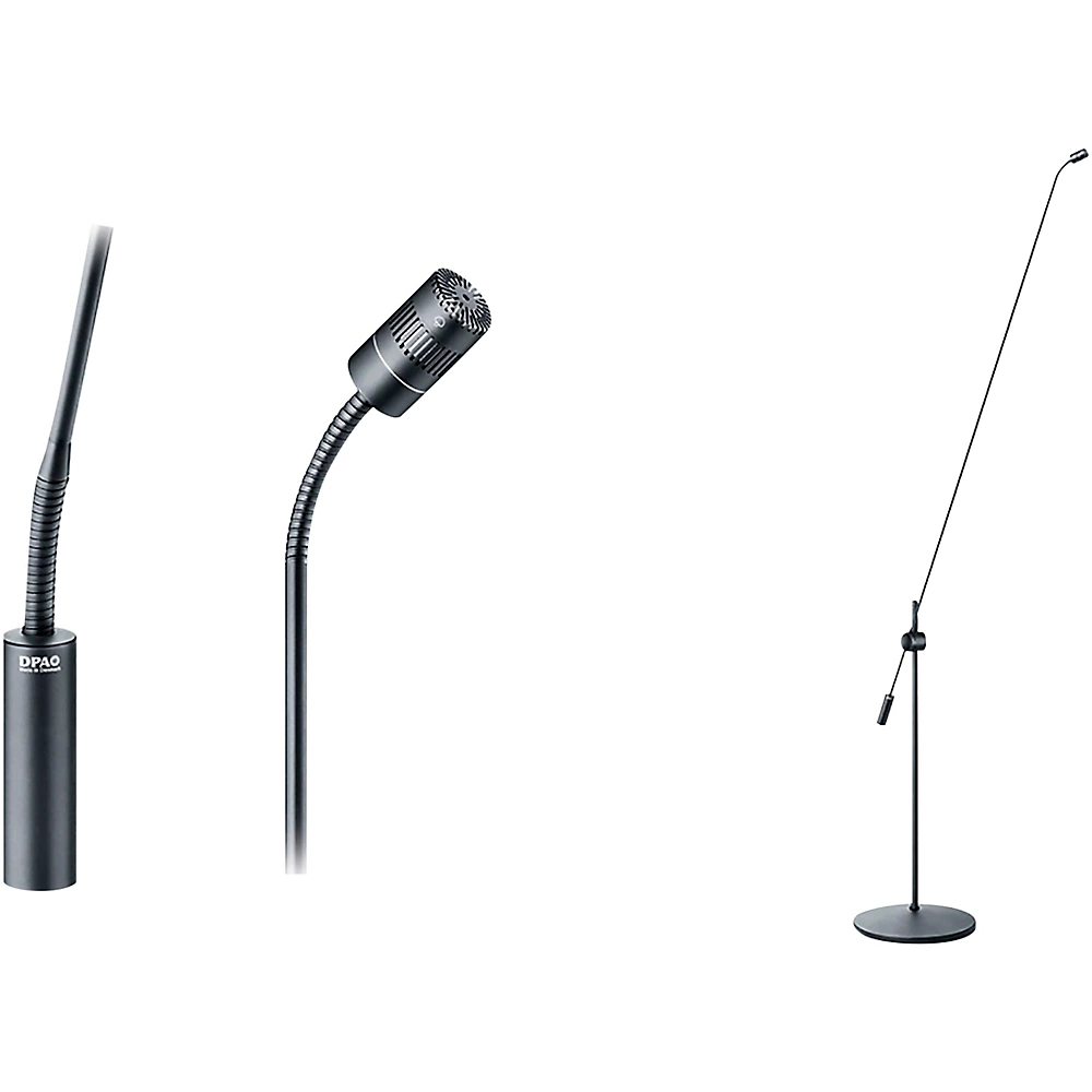 DPA Microphones 4018 Supercardioid Mic, Black, XLR, 122 cm (48 in) Boom ...