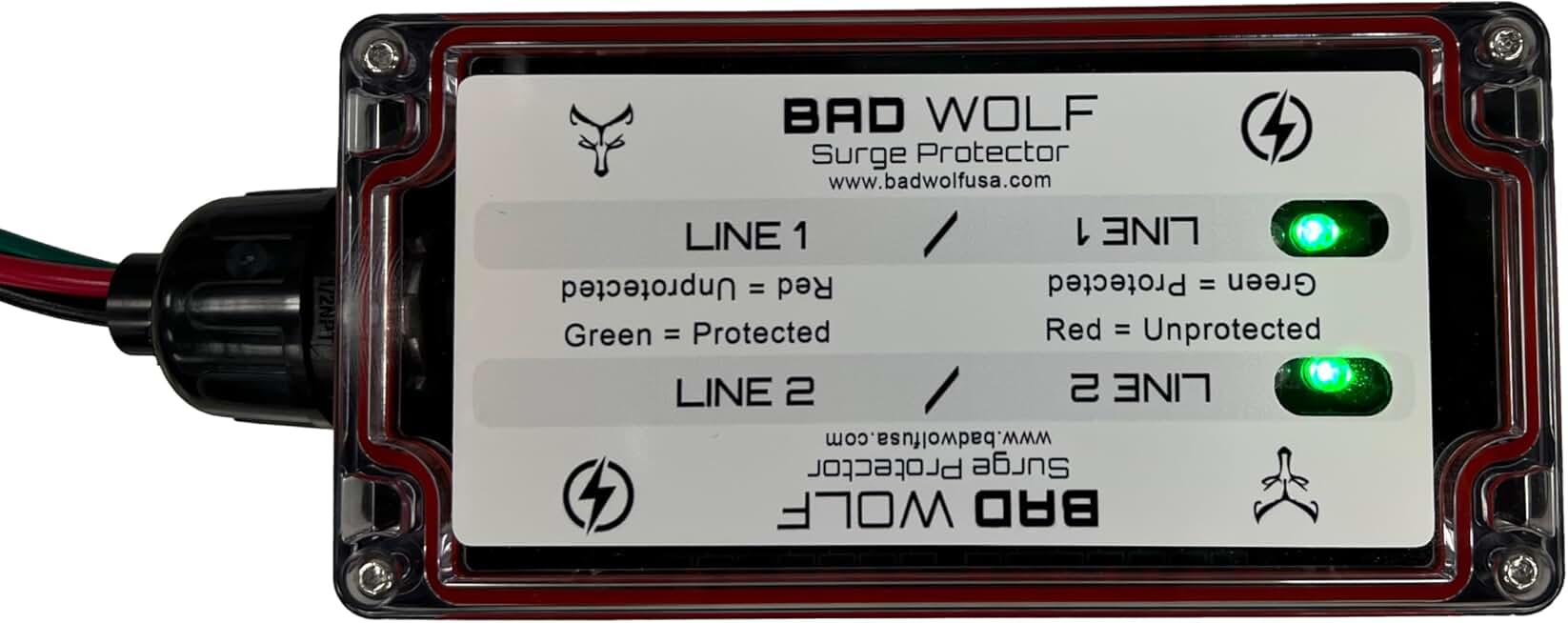 NextGen EMP Whole House Surge Protector 400,000 Amps with Lightning Protection SP240V400KA ...