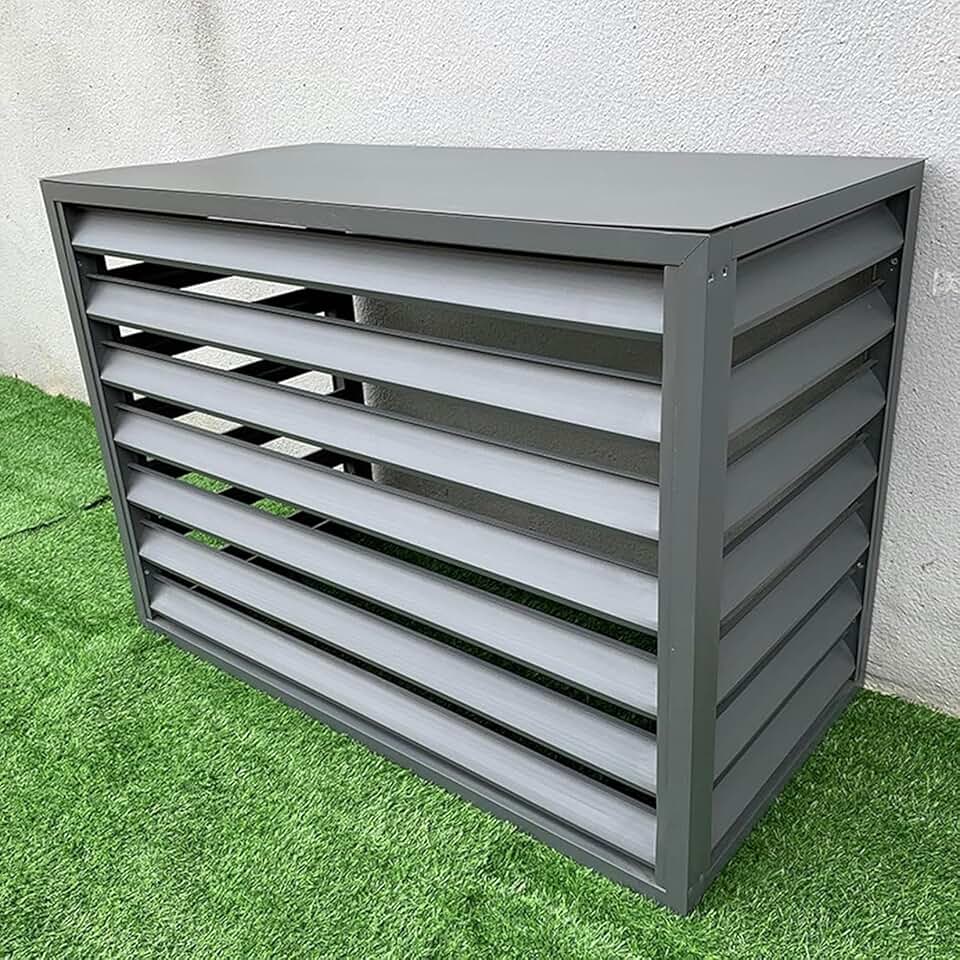 Air Conditioner Privacy Fence, Aluminum Shutter Privacy Fence ...