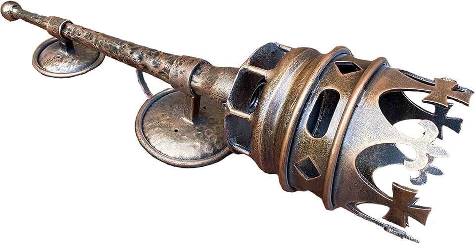 Wall sconce, torch, medieval sconce, medieval lantern, medieval, wall ...