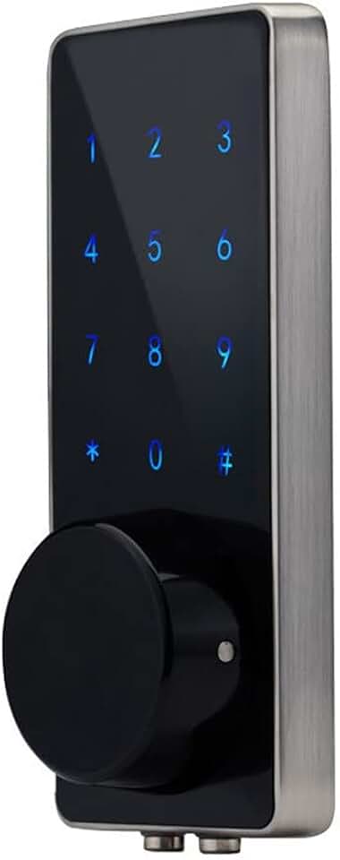 Zinc Alloy Electronic Digital Door Lock,Smart Keypad Code Keyless Entry ...
