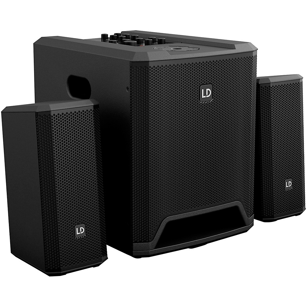 LD Systems DAVE 10 G4X Compact 2.1 Powered Sound System - Arizona Outlet