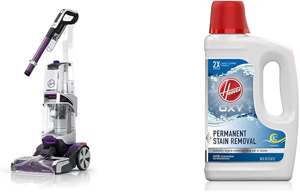 Hoover Smartwash Automatic Carpet Cleaner With Oxy Carpet Cleaner Solution