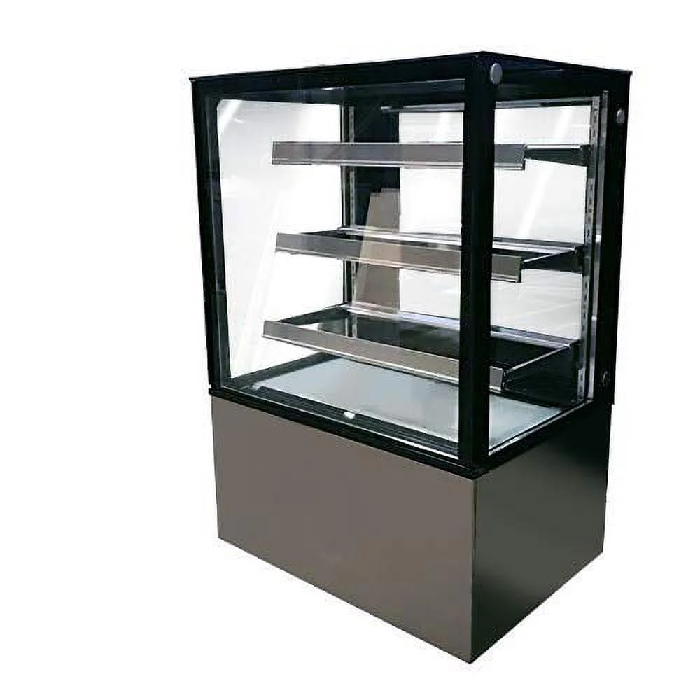 36" Commercial Refrigerated Bakery Display Cooler Case for Pastry Deli ...