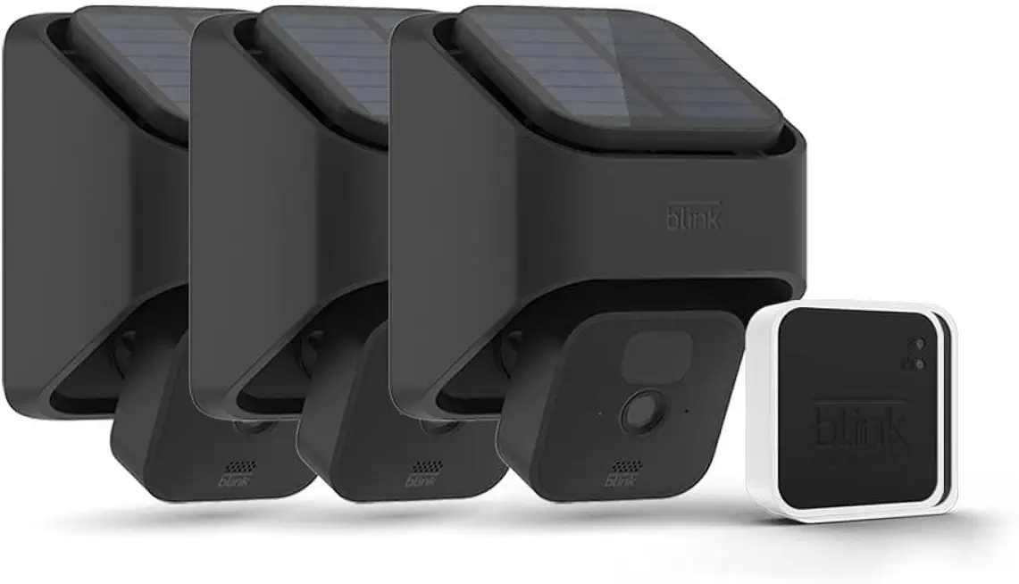 Blink Outdoor (3rd Gen) + Solar Panel Charging Mount – wireless, HD ...