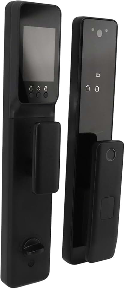 Automatic Smart Lock, Anti Theft Digital Entry Lock with Door Viewer ...