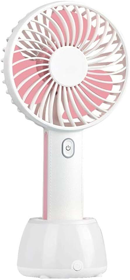 Mini Handheld Fan, Mini Fan with Led Night Light, Lightweight Portable ...