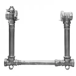 Mueller Company 12 in. FIP Copper Meter Setter Angle Ball Valve ...