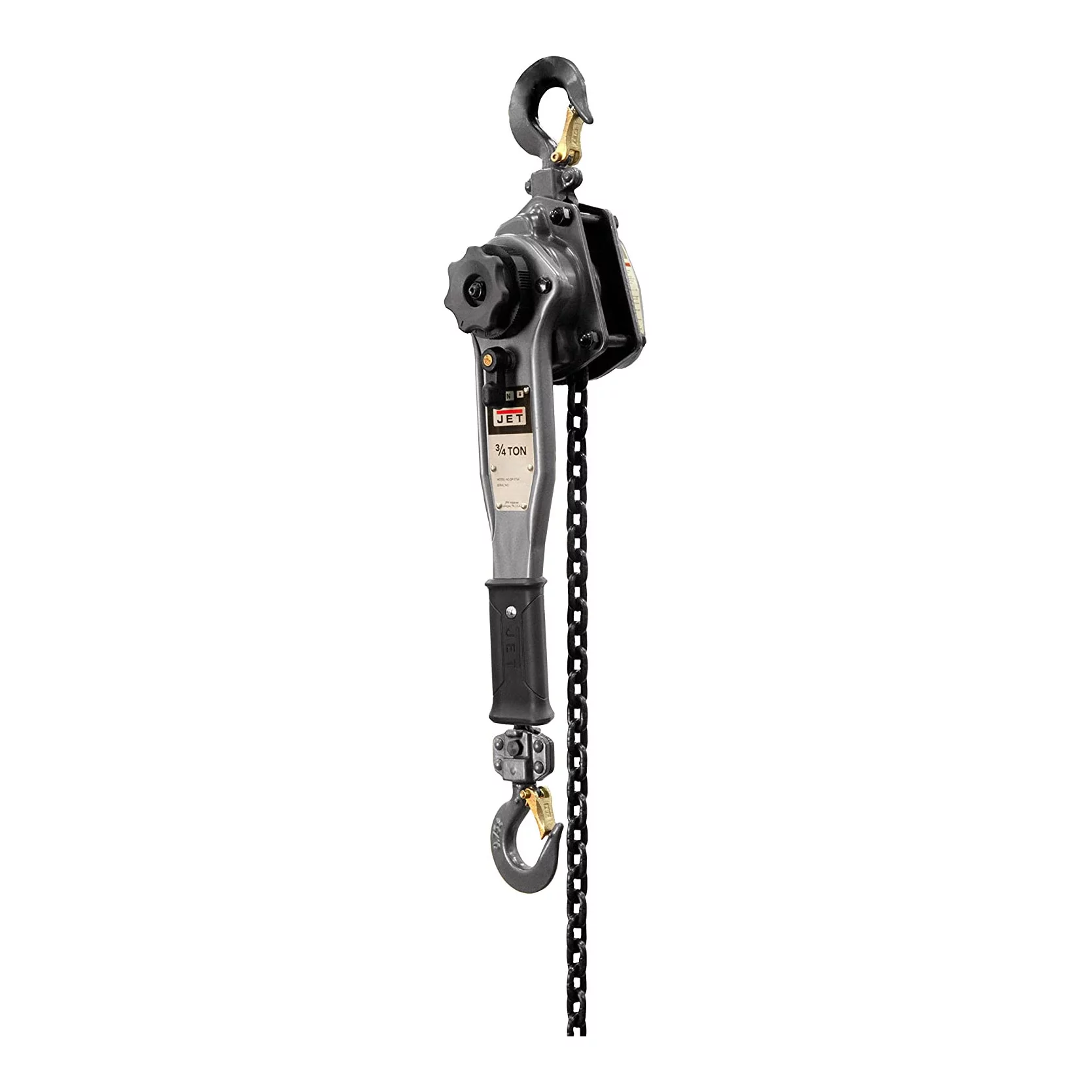 Jet Tools JLP-A Series 3/4 Ton Capacity Puller Hoist 10 Foot Lift with ...