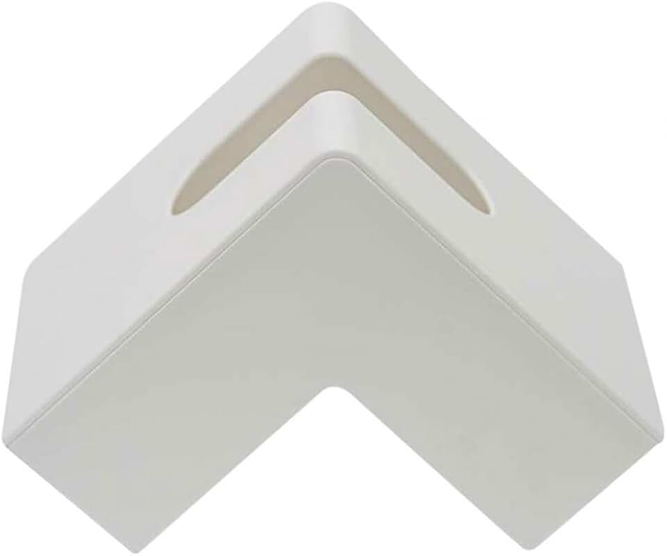 Tissue Box Home Office Corner Tray Desktop Paper Towel Storage Box - Arizona Outlet