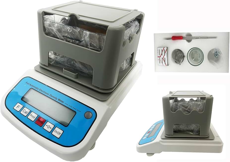 Digital Solid Density Meter Solid Electronic Densimeter with for Rubber ...