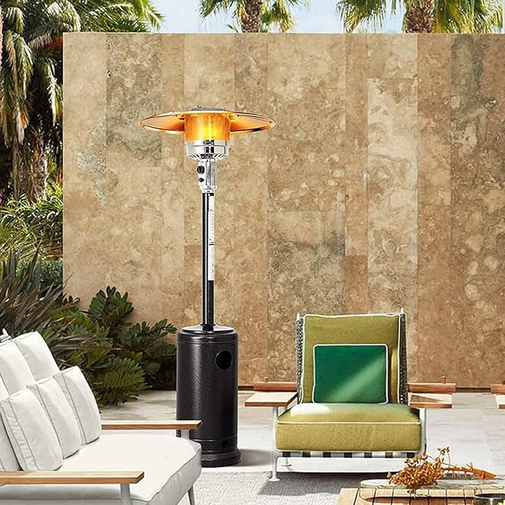 Outdoors Portable Patio Heater, Propane Table Top Patio Heater ...
