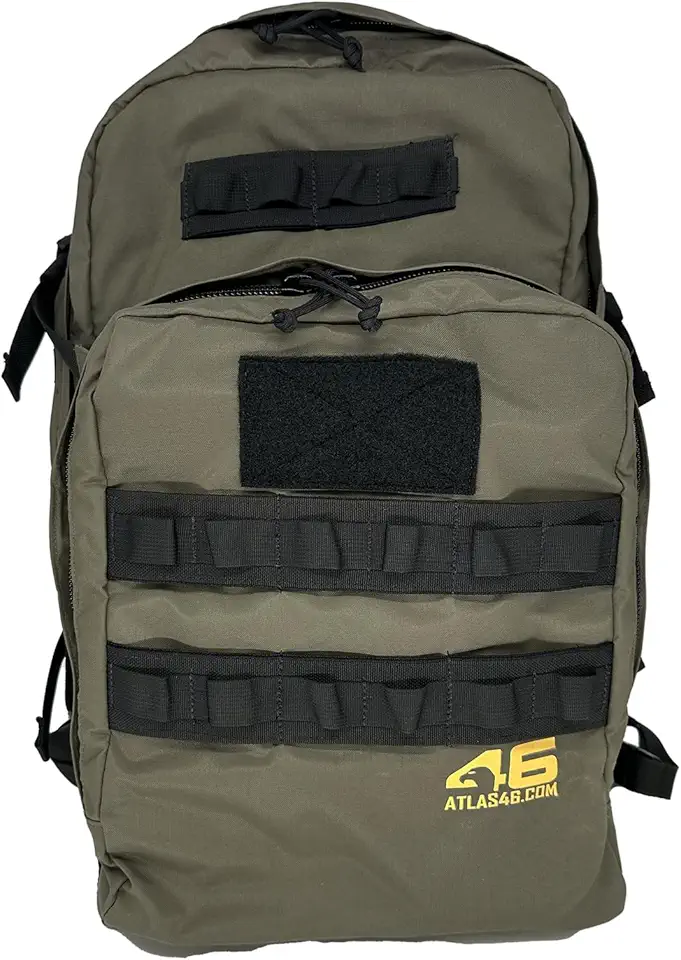 Atlas 46 AIMS 55L Tool Backpack, 11 Slots, Beaver Tail Front Pocket ...