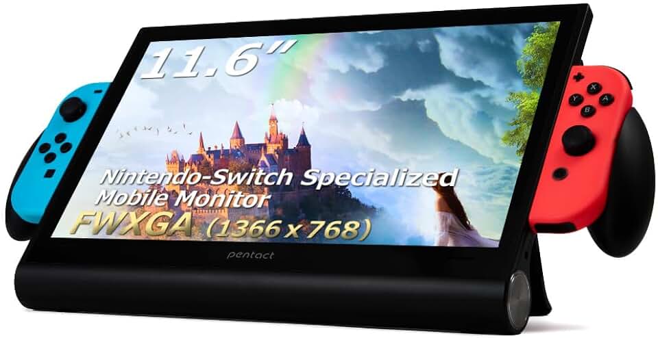 Mobile Monitor 11.6" Portable Display with Mobile Battery Dedicated ...