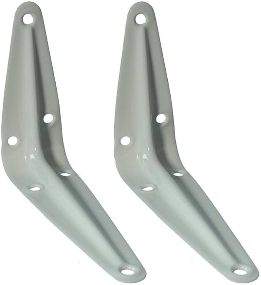 500 X 3 Inch White London Pattern Shelf Support Brackets - Costco Arizona