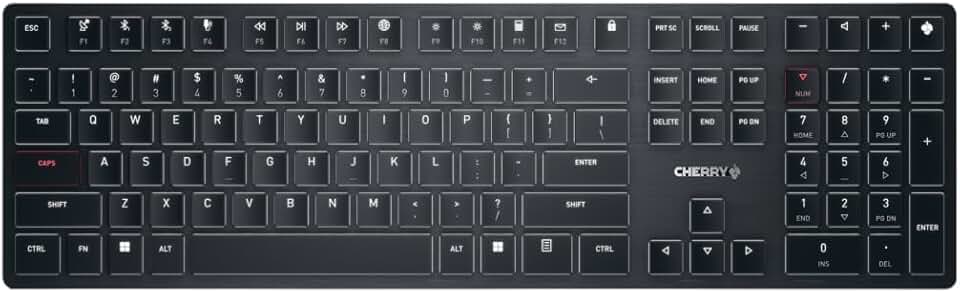 Cherry KW X ULP Ultra Slim Wireless Mechanical Keyboard. Multi Device ...