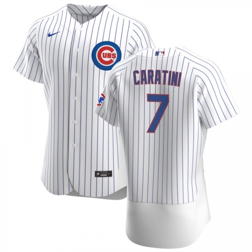 Chicago Chicago Cubs #7 Victor Caratini Men's Nike White Home 2020 ...