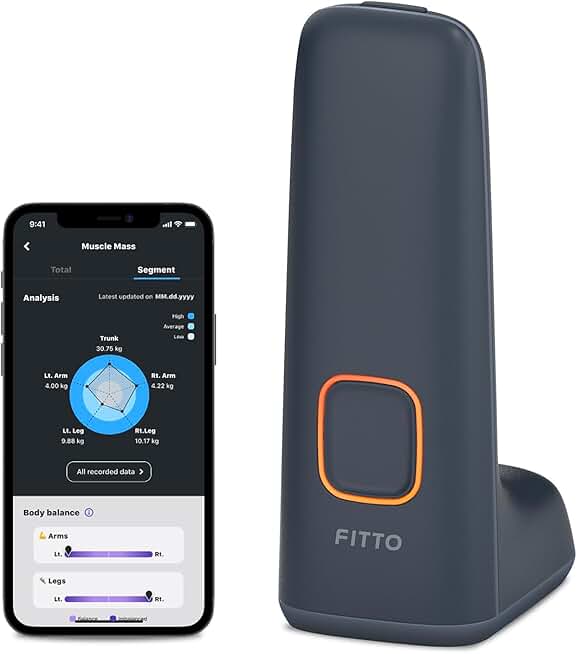 FITTO (Sable) - NIRS Muscle Scanner & Tracker with Smart App for ...
