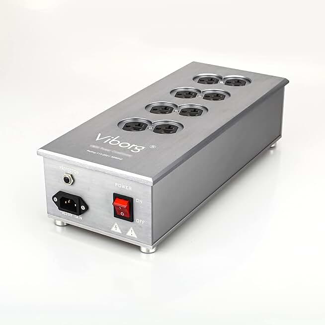 Viborg HiFi Power Filter, HiFi Grade Power Surge Protector, US Power ...