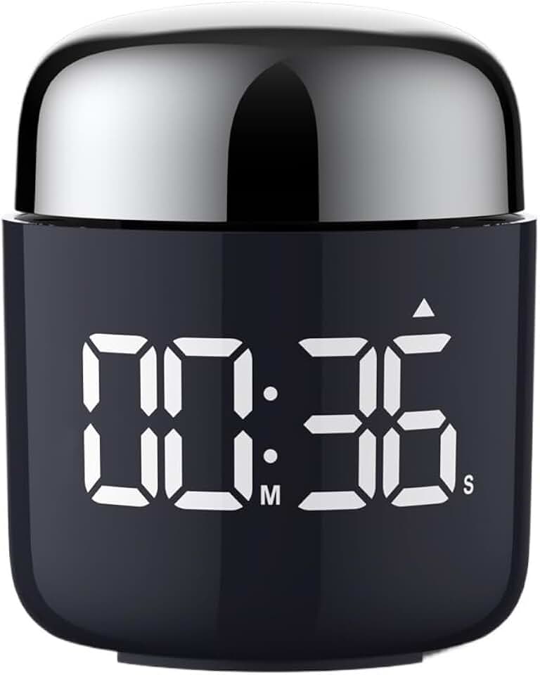 Girl Makeup Timer LED Rotating Timer 199 Minute Countdown Timer Student ...