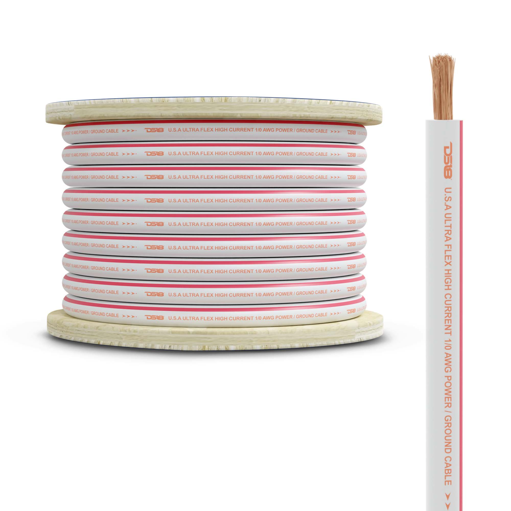 DS18 HYDRO Marine Grade OFC Power Wire 0 GA - 25' Roll - Costco Arizona