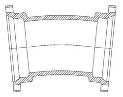 Tyler Union Mechanical Joint Domestic Ductile Iron C110 Full Body 11-1/ ...