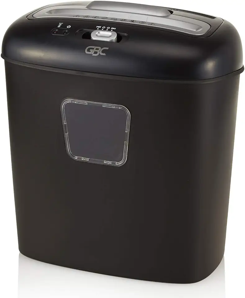 GBC Paper Shredder, 10 Sheet Capacity, Super Cross-Cut, 1 User ...