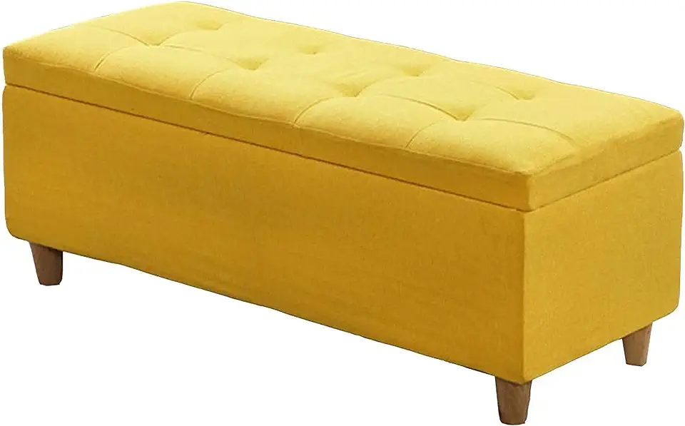 Foot Stool Storage Box Fabric Shoes Bench Storage Ottomans Storage ...