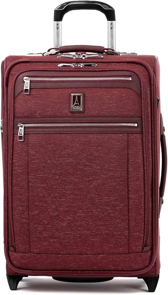 Travelpro Platinum Elite Softside Expandable Carry on Luggage, 2 Wheel ...
