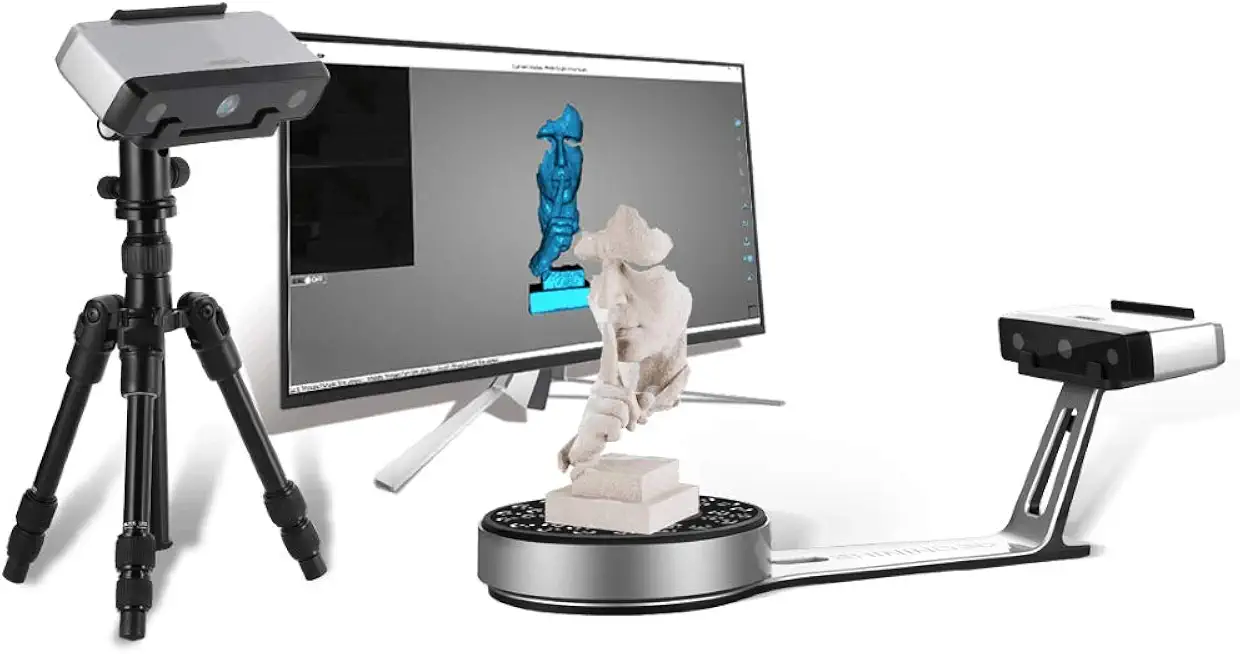 Shining3D [ EinScan-SP V2 ] White Light Desktop 3D Scanner with Tripod ...