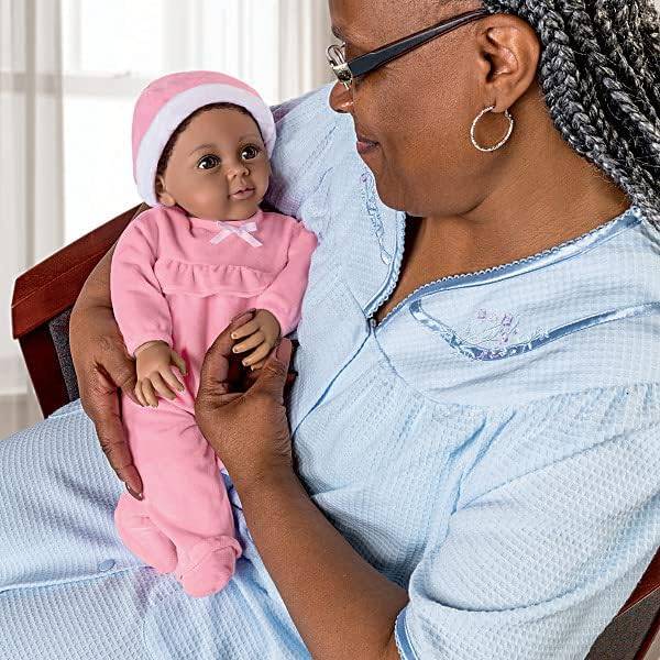 Kayla The Comfort Therapy Doll For Alzheimer’S African American Black ...