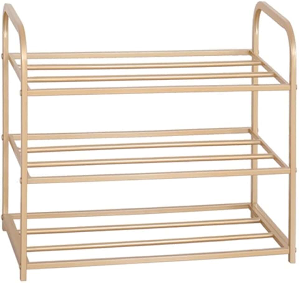 Shoe Rack Shoe Rack 3 Tier Wrought Iron Shoe Shelf Storage Organiser ...