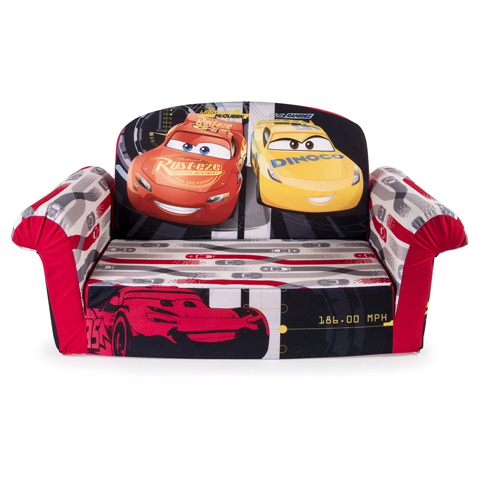 Marshmallow Furniture Children's 2 in 1 Flip Open Kids Sofa, Disney ...