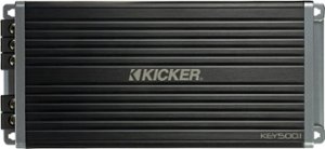 KICKER - KEY 500W Mono Amplifier with Variable Crossovers - Black ...