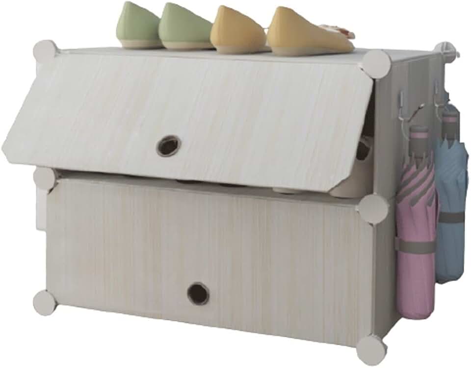 Shoe Racks Stackable Shoe Storage Organizer Cabinet,Portable Shoe Rack ...