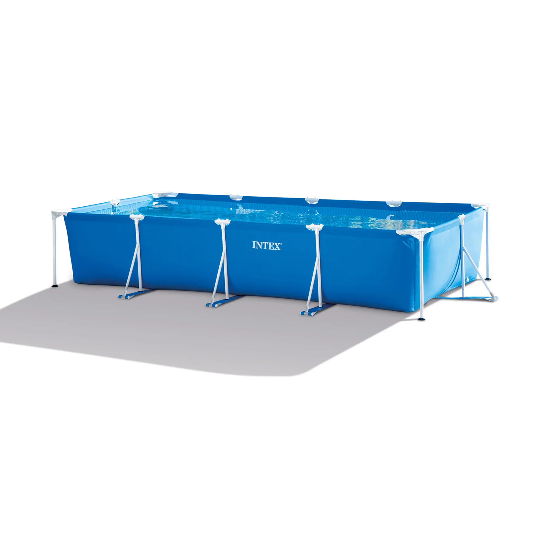 Intex 14ft x 33in Above Ground Backyard Swimming Pool with Filter (Open ...