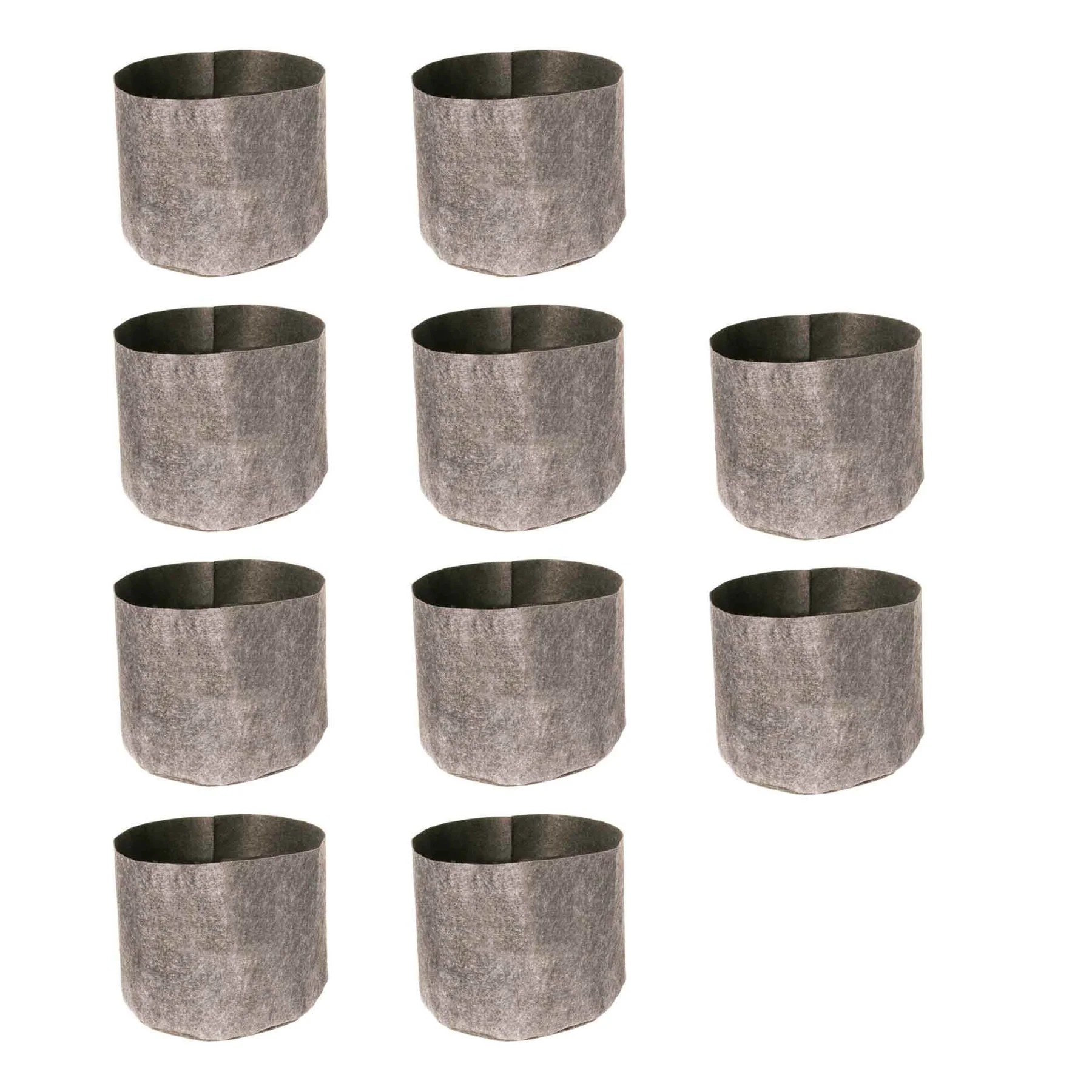Hydrofarm 1 Gal Flexible Portable Dirt Pot Garden Planter | 7 x 5.5 ...