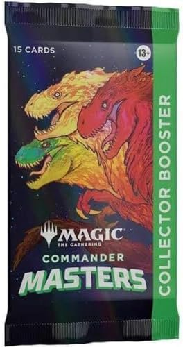 Magic: The Gathering Commander Masters Collector Booster (15 Cards ...